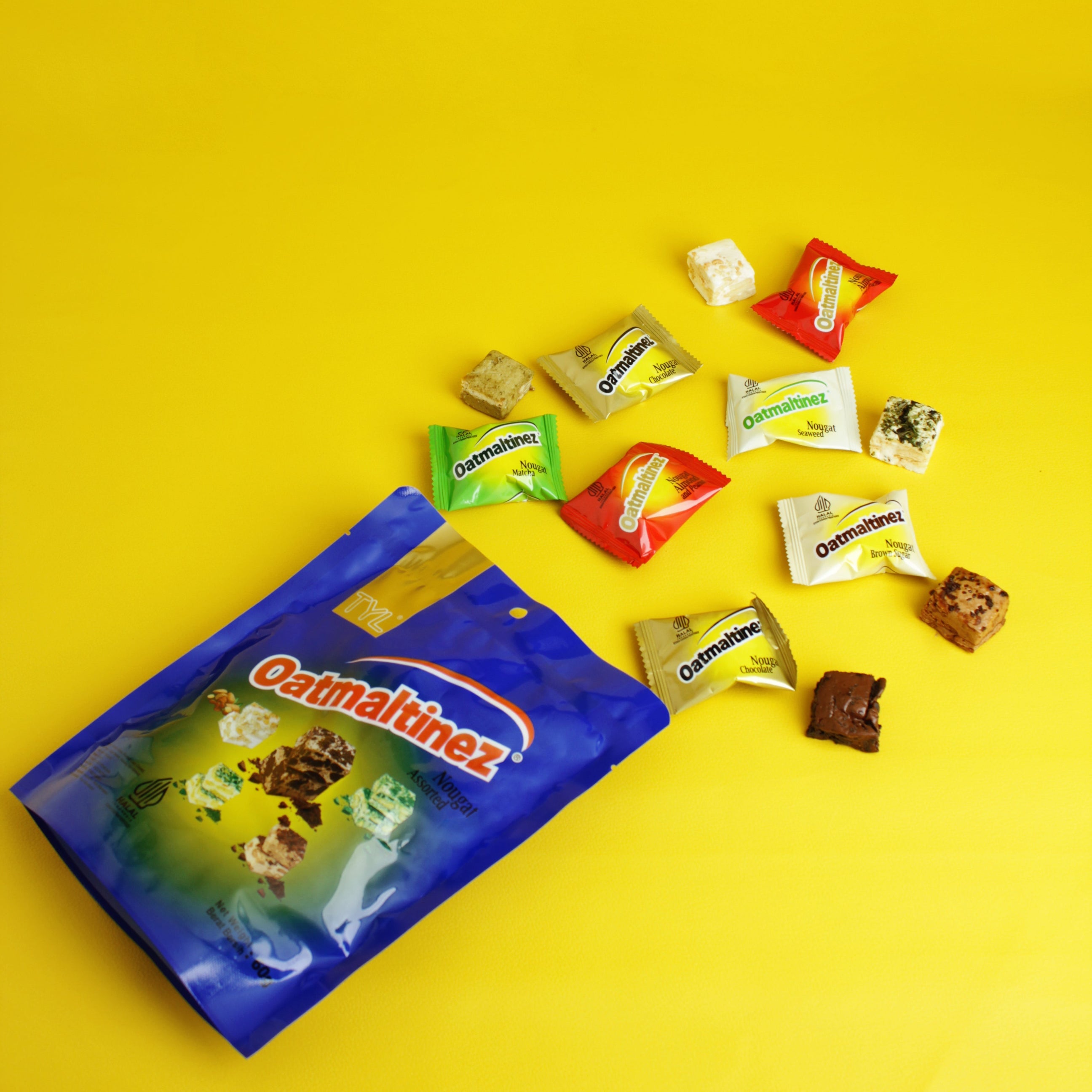TYL Oatmaltinez Nougat Assorted 80gr – TYL Internasional Official Website